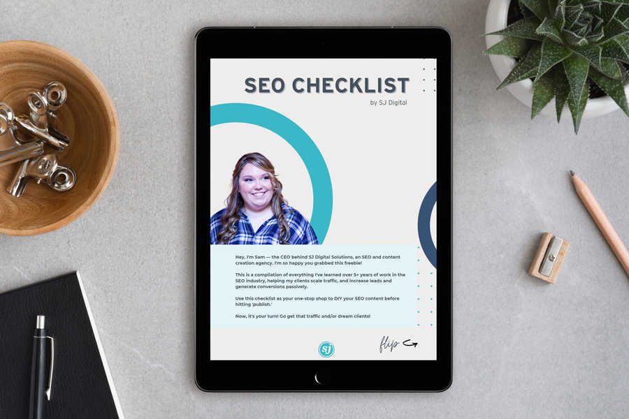 Free SEO Checklist | Download to DIY Your SEO